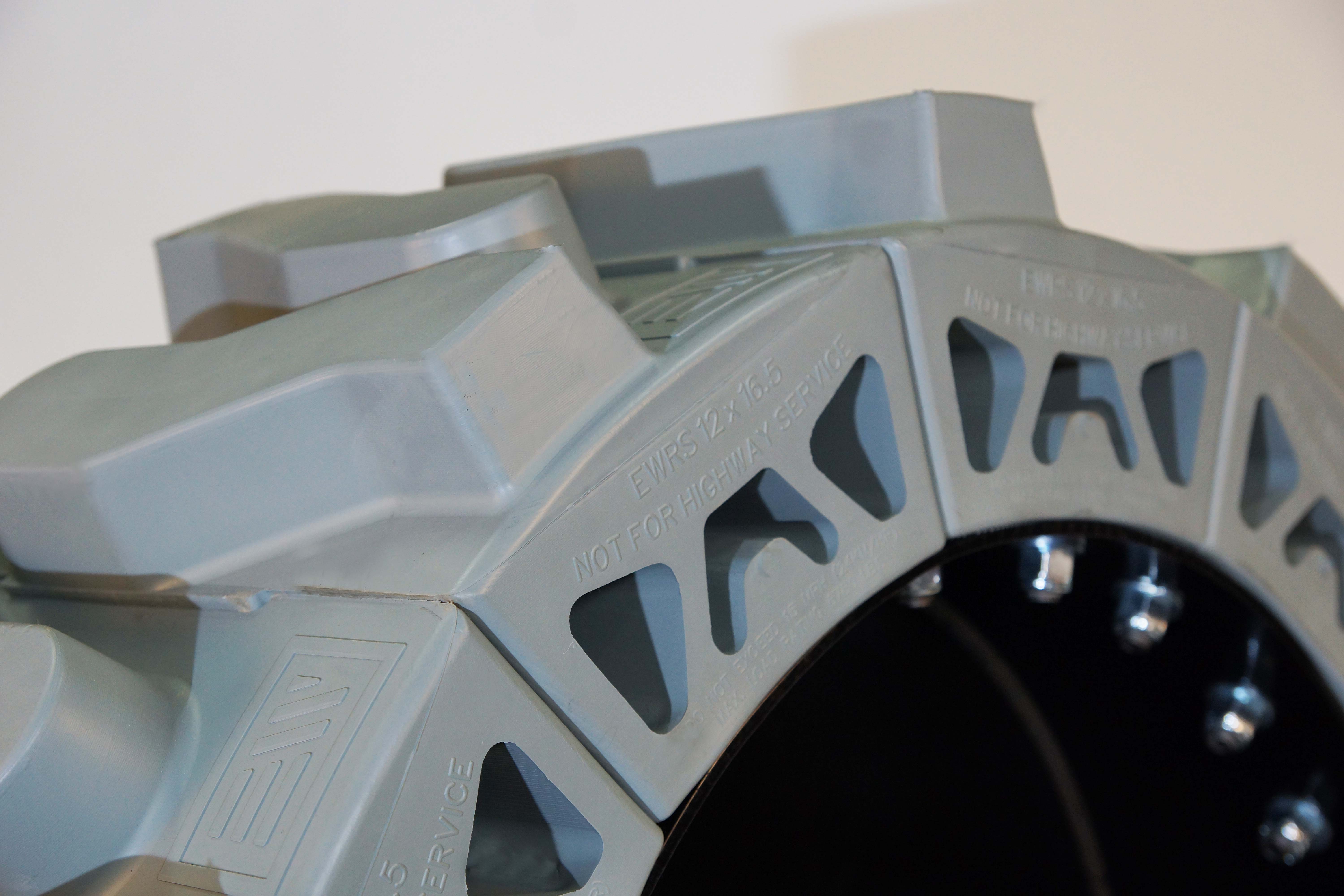 Evolution Wheel - Non Marking Bobcat Solid Flex Tires